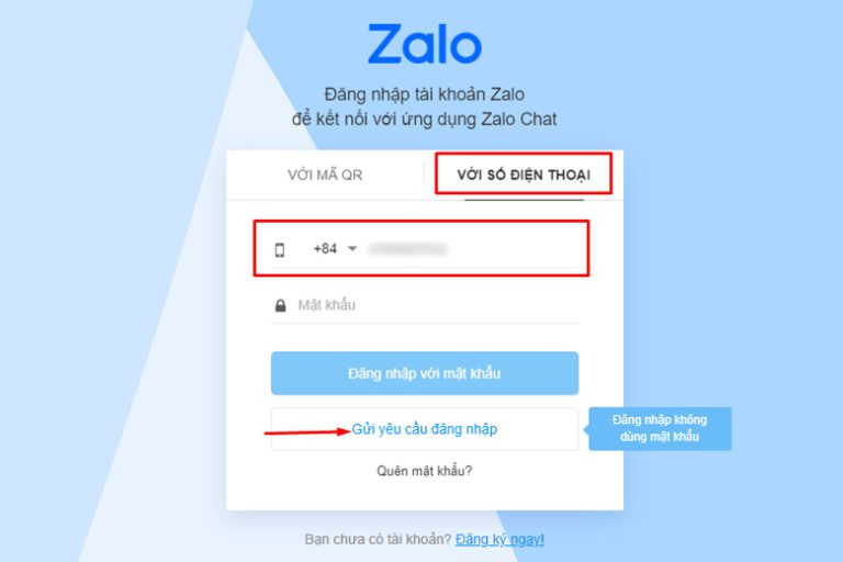 Chat Zalo.me - Cách đăng nhập Zalo web trên Mobile và PC