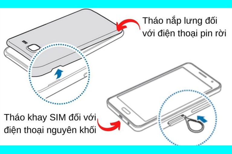 Cách lắp SIM Samsung, tháo gắn thẻ nhớ điện thoại cực dễ