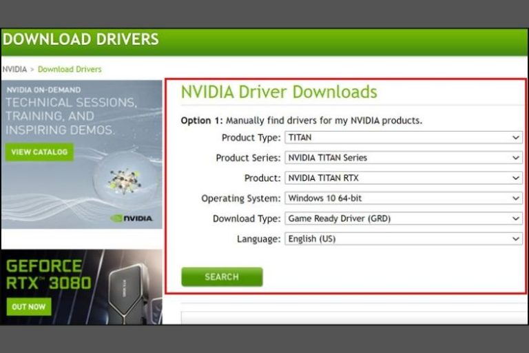 3 cách update driver card màn hình NVIDIA cực đơn giản 2022