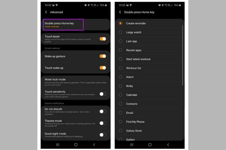Chi tiết cách sử dụng đồng hồ Samsung Galaxy Active 2