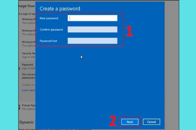 Password hint là gì? Cách cài Password hint chống quên pass