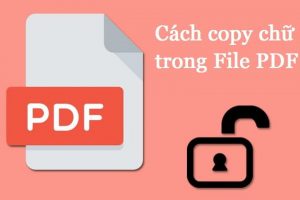 Hướng dẫn cách Copy chữ trong File PDF ai cũng làm được