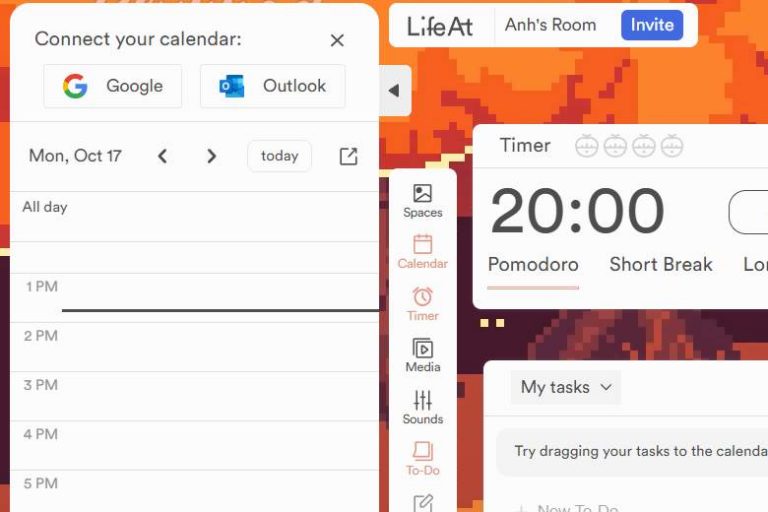 LifeAt.io – Web cực "chill" dành cho hội Work From Home