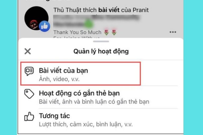 6 cách ẩn bài viết trên Facebook (1 hoặc tất cả) nhanh chóng