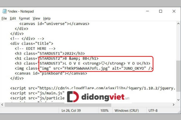 10+ cách làm code trái tim của Thủ Khoa Lý cực kỳ đơn giản