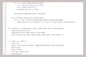 Cách làm code trái tim Python đơn giản cho người không biết