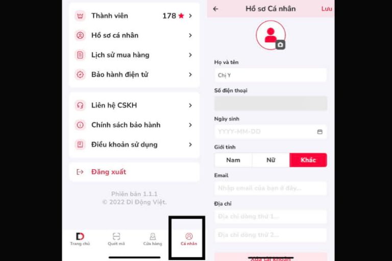 Giới thiệu & hướng dẫn sử dụng app Di Động Việt chi tiết