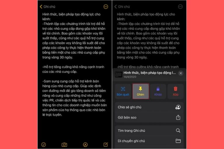 Hướng dẫn sử dụng ghi chú trên iPhone hiệu quả nên biết