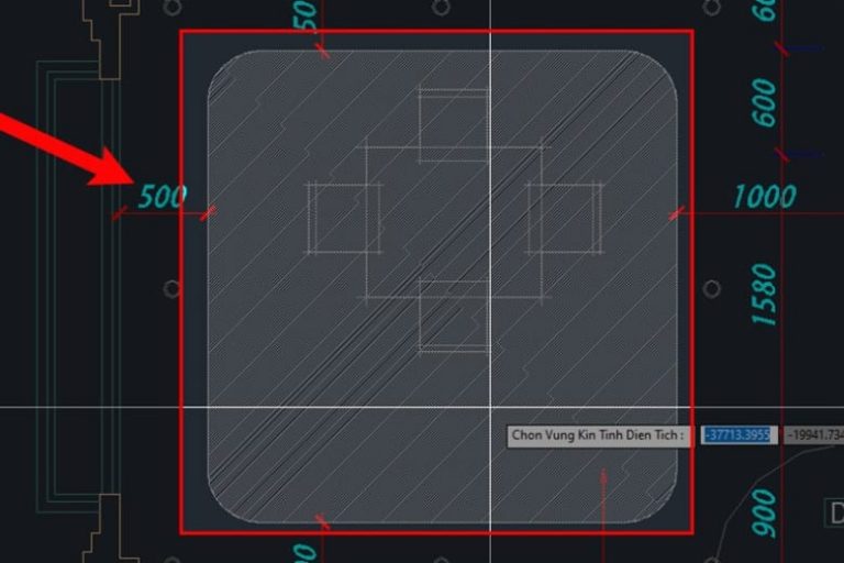 Tổng hợp lệnh tính diện tích trong CAD chính xác, dễ dàng