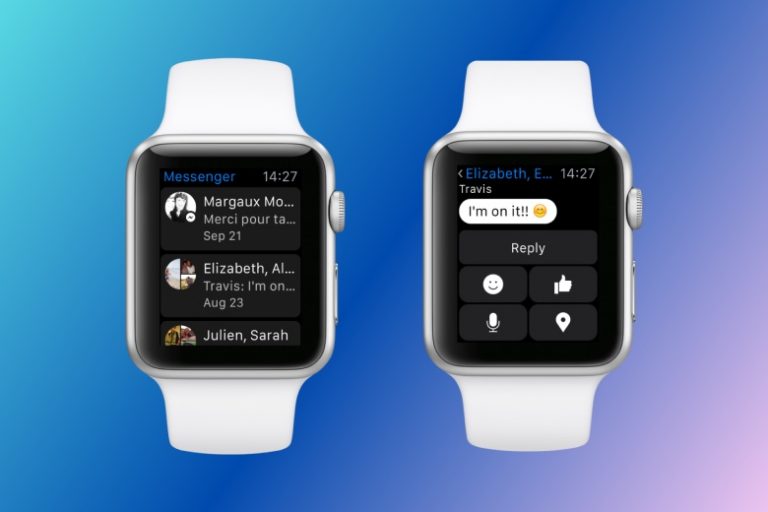 Không thể sử dụng Facebook Messenger trên Apple Watch sắp tới