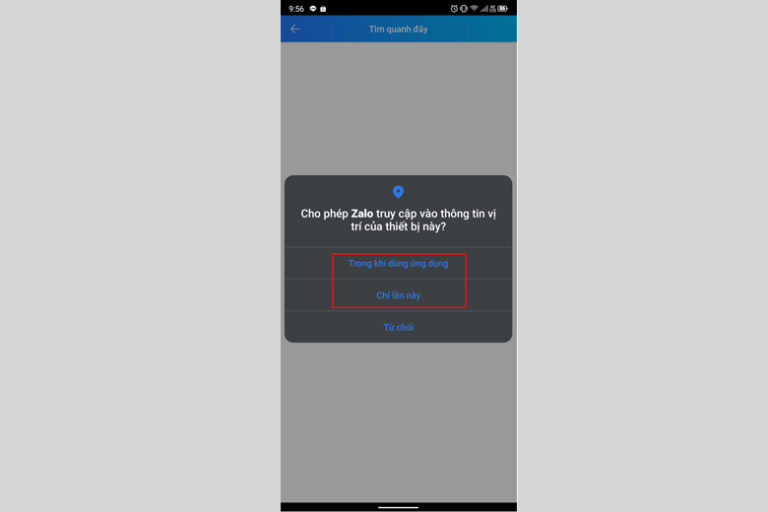 Cách tìm quanh đây Zalo 2024 - Hướng dẫn bật/tắt cực dễ dàng