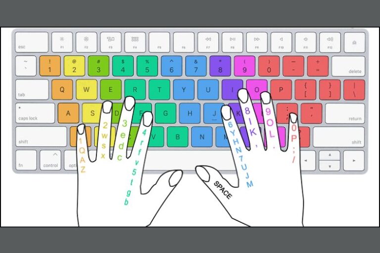 Cách luyện tập gõ 10 ngón tay giúp bạn đánh máy nhanh hơn