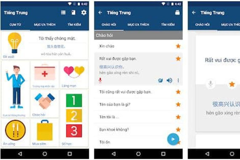 TOP 16 app học tiếng trung miễn phí hiệu quả tốt nhất