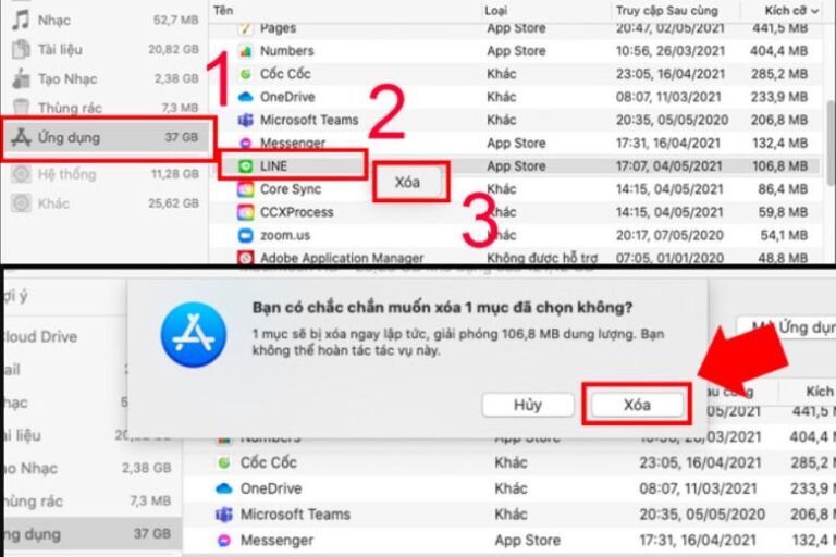 4 Cách xóa ứng dụng trên MacBook siêu nhanh đơn giản nhất