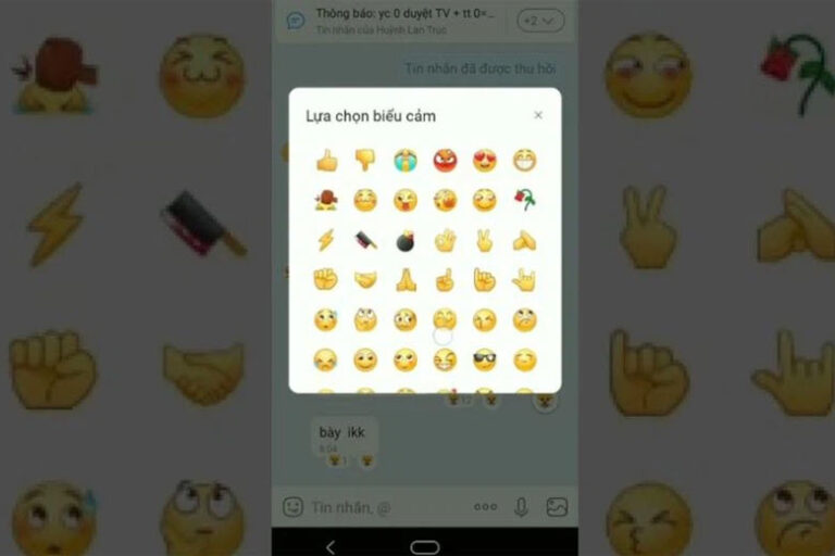 Icon Zalo là gì? Ý nghĩa và cách sử dụng các Emoji trên Zalo