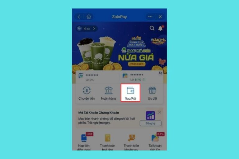 Cách chuyển tiền từ ZaloPay sang Momo và ngược lại