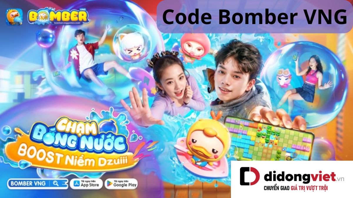 Code Bomber VNG mới nhất update 22/10/2025 - Cách nhập