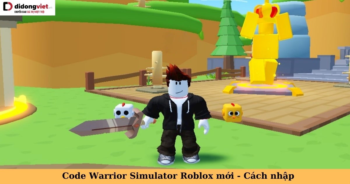 Code Warrior Simulator Roblox mới 05/12/2025 - Cách nhập