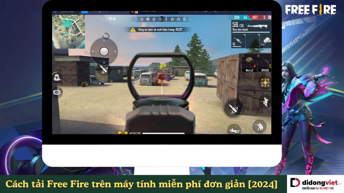 Cách tải Free Fire trên máy tính miễn phí đơn giản [2024]