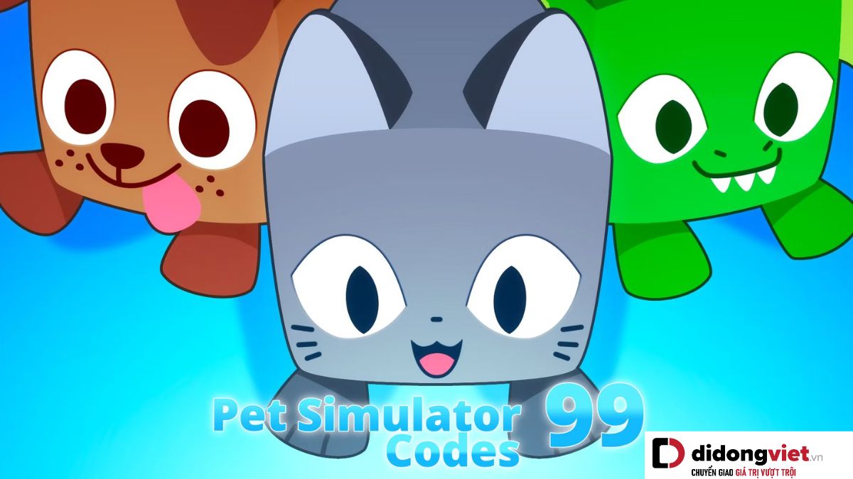 Code Pet Simulator 99 Roblox mới nhất 12/10/2025 - Cách nhập
