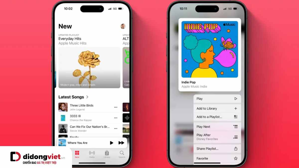 Apple Music bổ sung 5 tính năng mới trên iOS 18