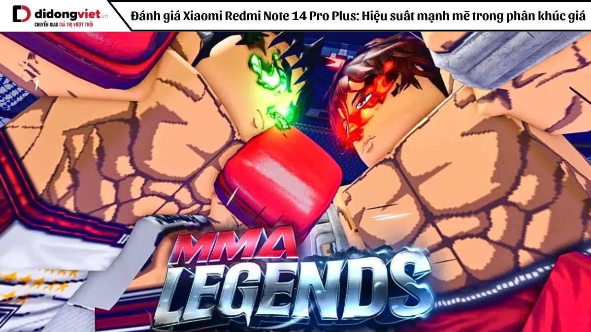 Code MMA Legends Roblox mới nhất 11/10/2025 - Cách nhập