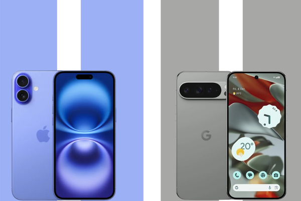 So sánh iPhone 16 và Google Pixel 9: Chọn điện thoại nào?