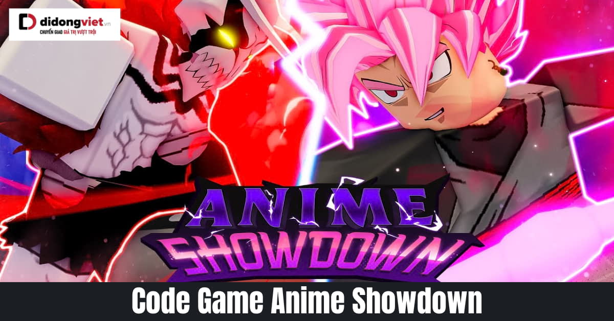 FULL code Anime Showdown mới nhất ngày 13/09/2025