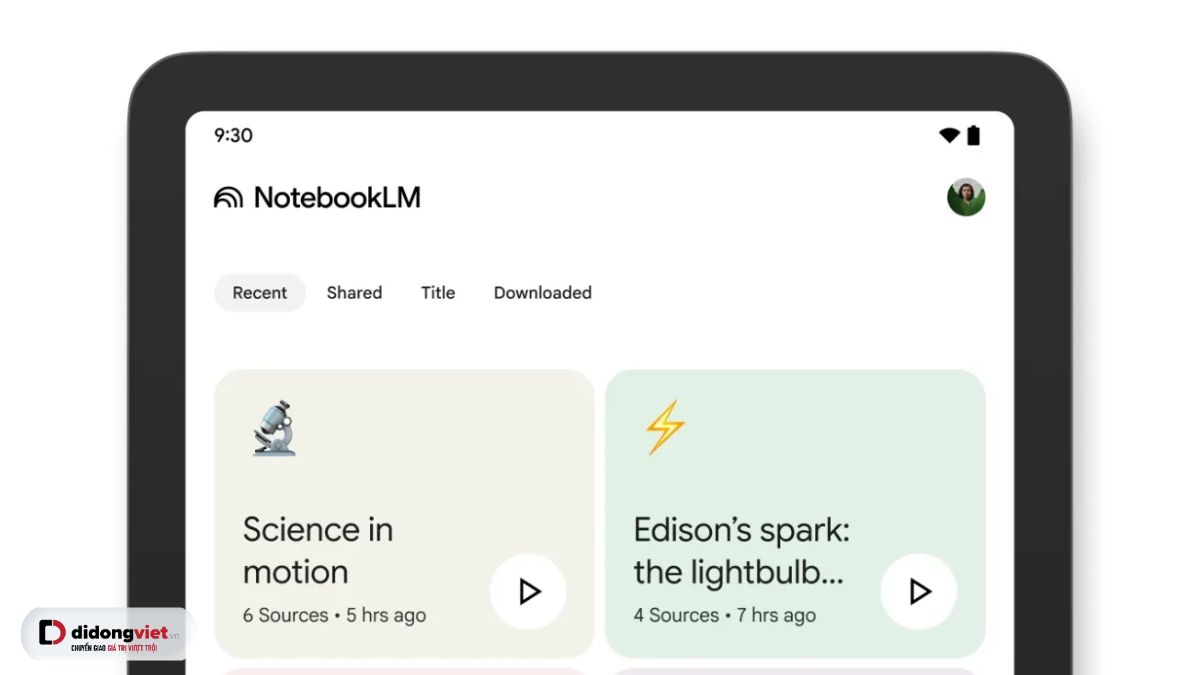 Google sẽ giới thiệu NotebookLM cho Android & iOS tại I/O 2025