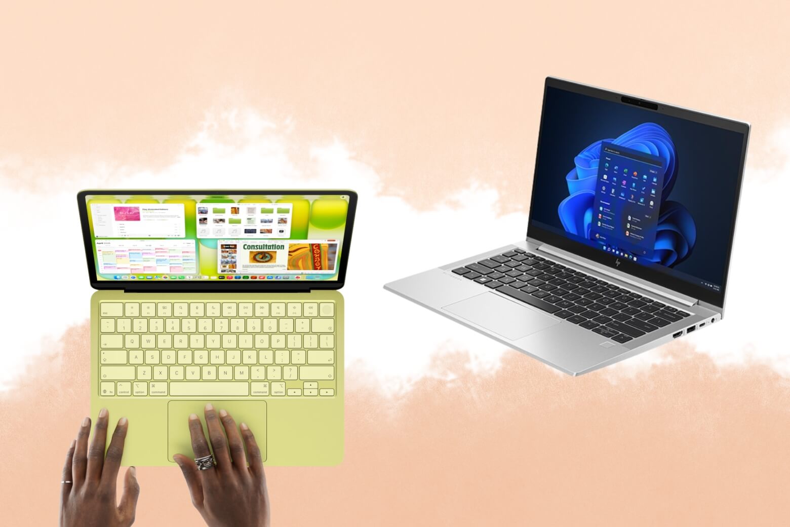 So sánh MacBook Neo và Laptop HP Elitebook cho sinh viên