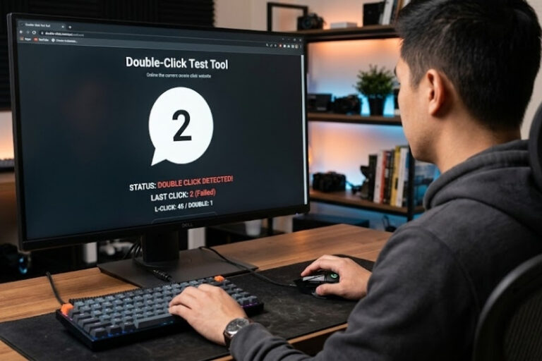 Chuột bị double click: 2 Cách test nhanh và sửa lỗi tận gốc