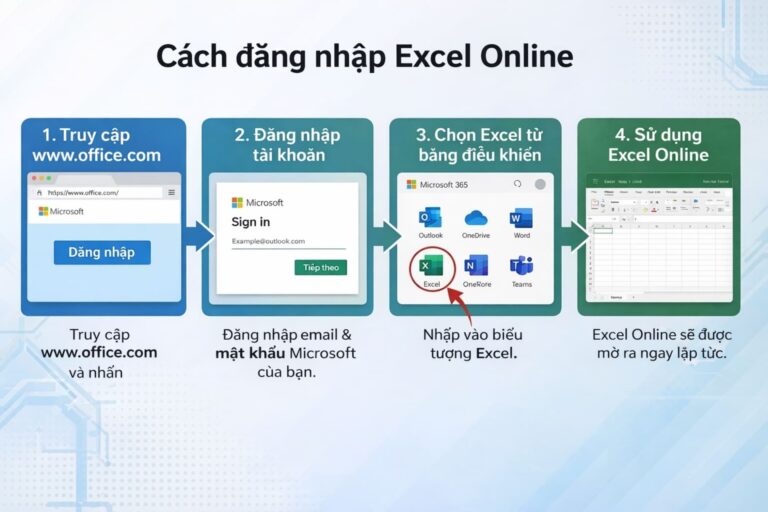 Excel Online là gì? Cách dùng Excel Online miễn phí mới nhất