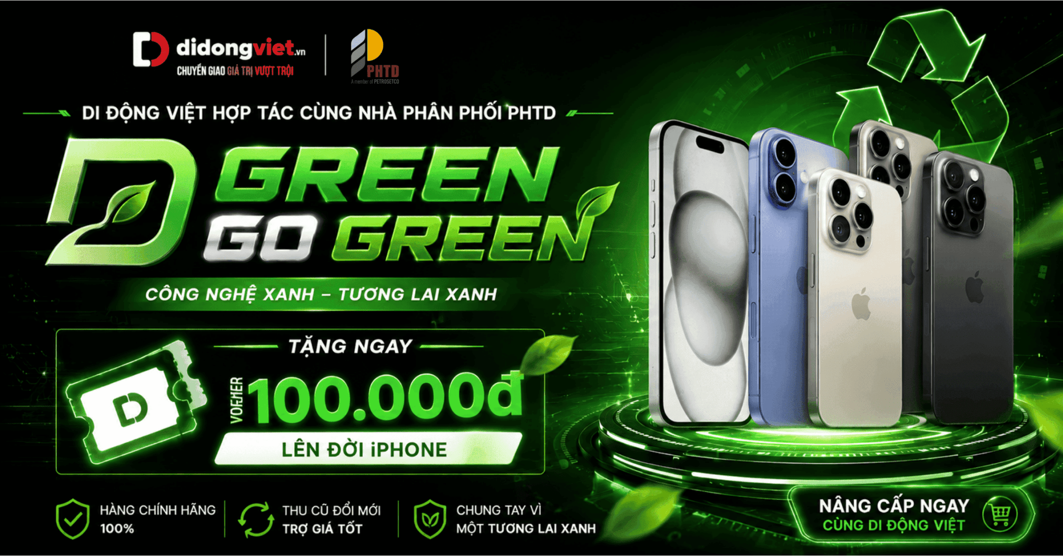 Di Động Việt Hợp Tác Cùng Nhà Phân Phối PHTD Trong Chiến Dịch "D Green ...
